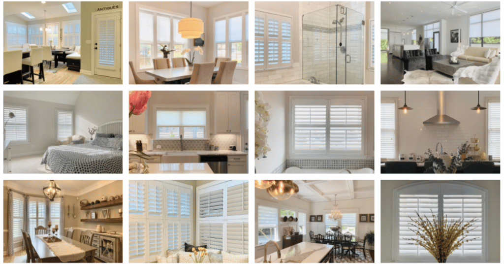 Photo Gallery | Custom Shutters, Shades, Blinds | Acadia Shutters