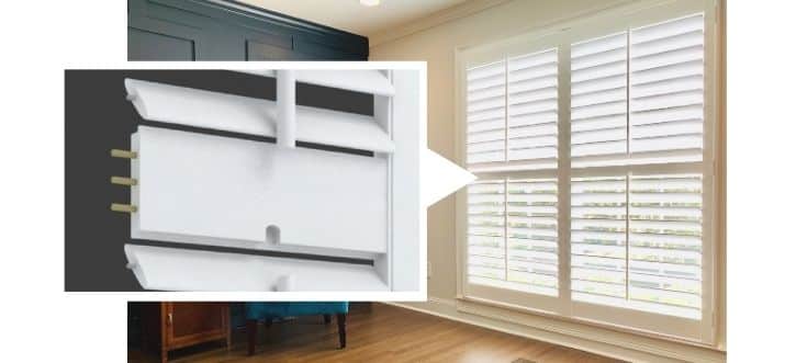 Parts of a Plantation Shutter | Acadia Shutters