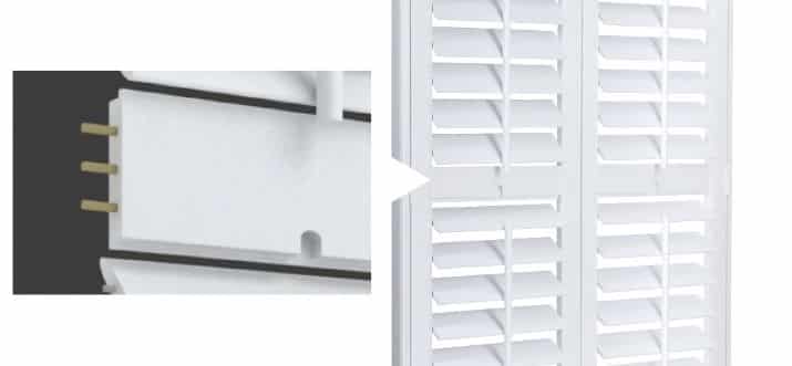 Parts of a Plantation Shutter | Acadia Shutters