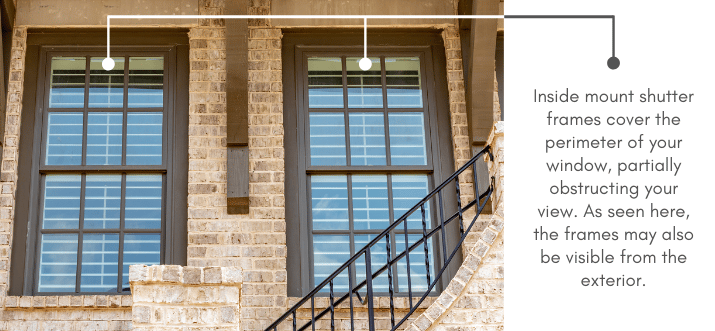 Inside Mount vs. Outside Mount Shutters | Acadia Shutters