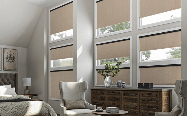 Motorization Options for Hard-to-Reach Windows - Acadia Shutters
